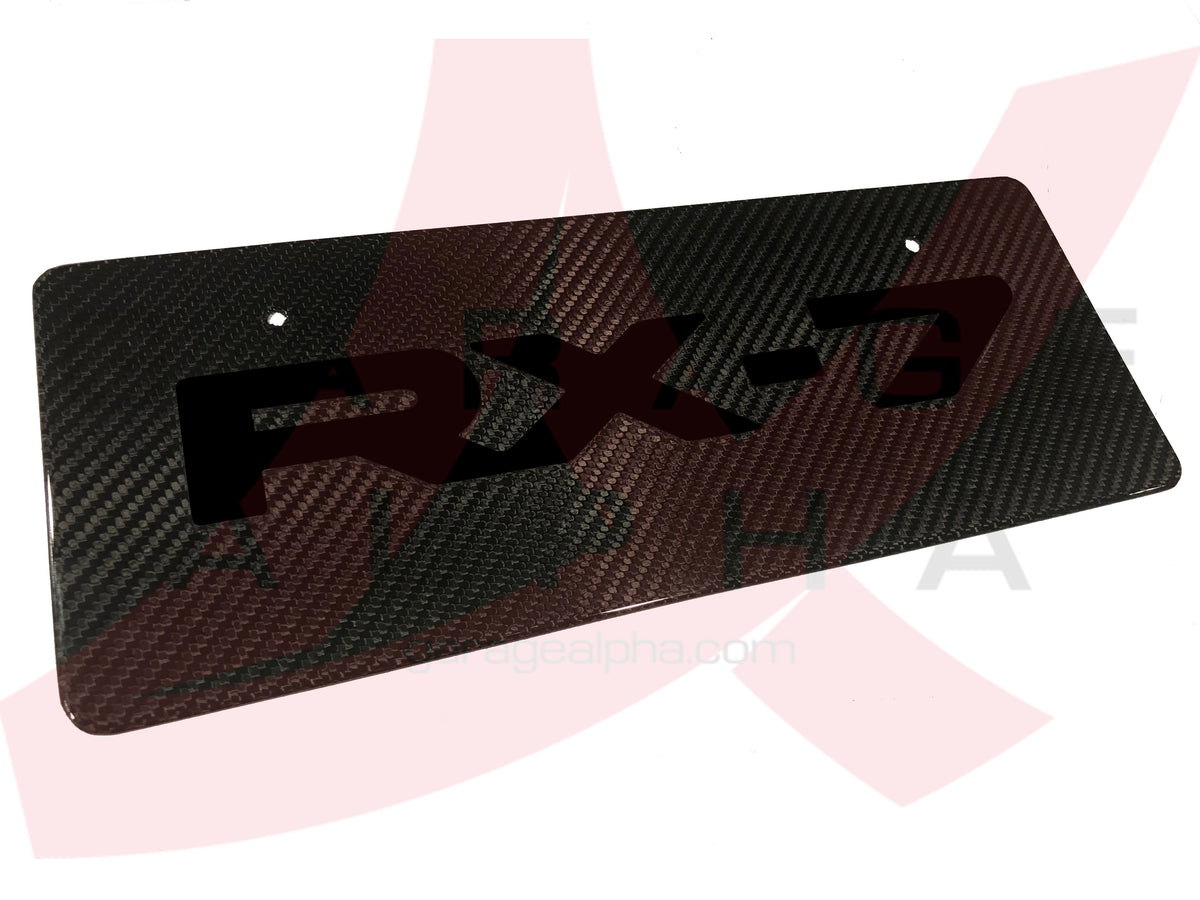 Mazda RX-7 [FD3S] Carbon Fiber 99Spec License Plate – Garage Alpha