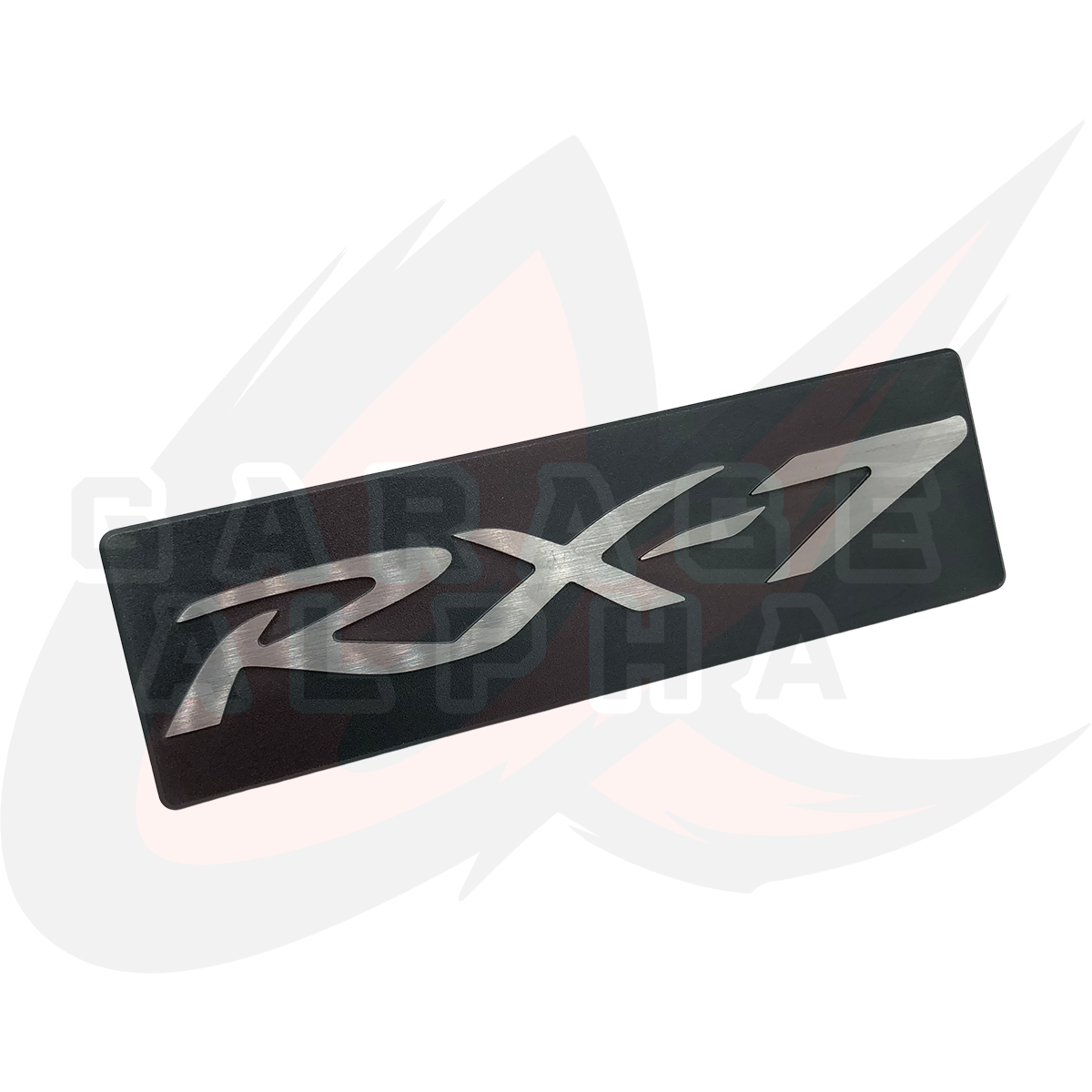 Mazda RX-7 [FC3S/FD3S] Modern Logo Aluminum Emblem – Garage Alpha