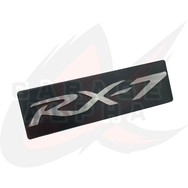 Mazda RX-7 [FC3S/FD3S] Modern Logo Aluminum Emblem – Garage Alpha